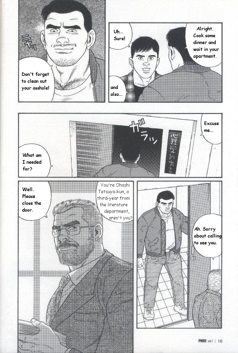 Gengoroh Tagame 田亀源五郎 Pride 1 Chance Meeting 08 - Read Bara Manga Online