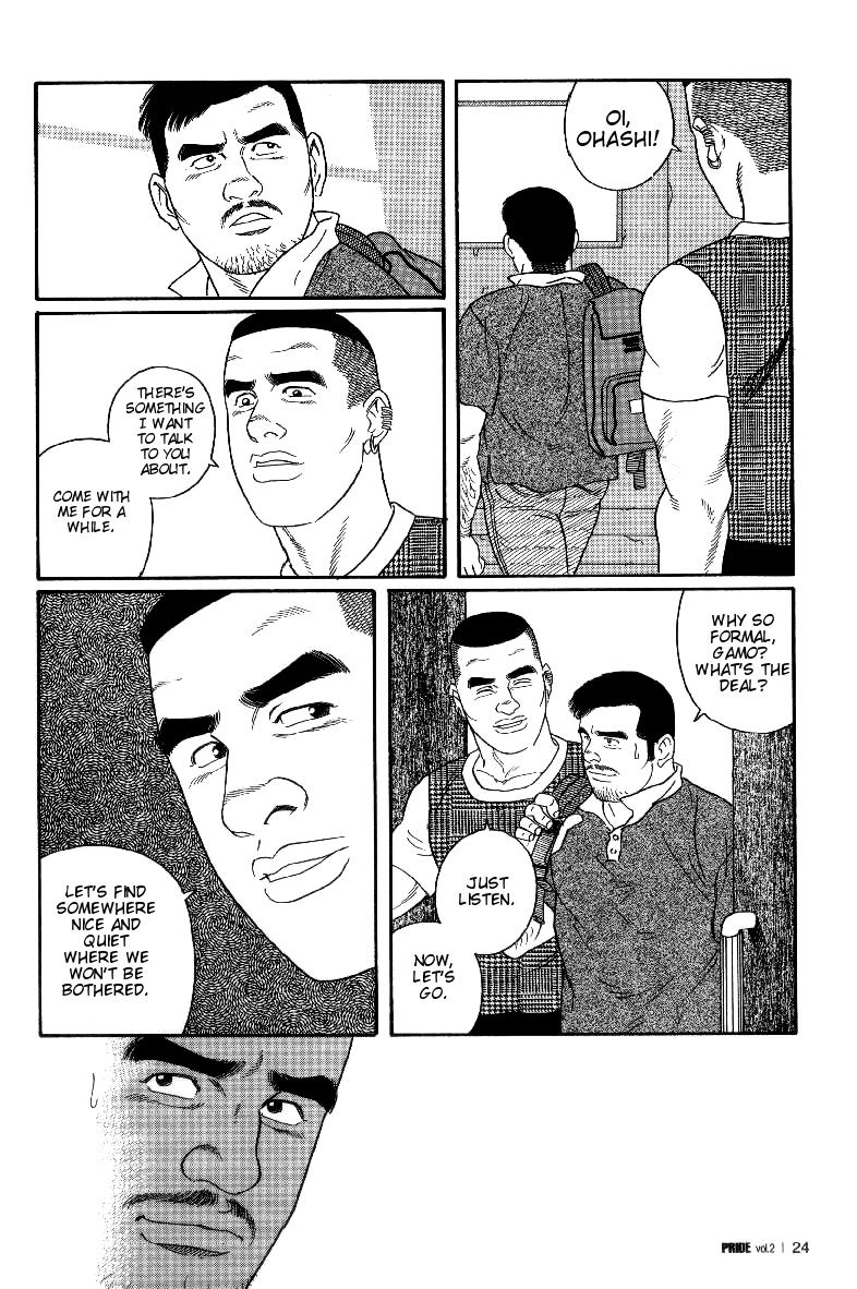 Gengoroh Tagame 田亀源五郎 Pride 8 Uncertainty 16 - Read Bara Manga Online