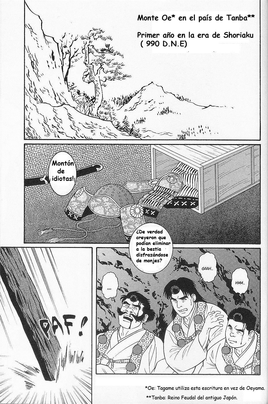 [SPA] Gengoroh Tagame 田亀源五郎 – La Bestia de Oe - Read Bara Manga Online