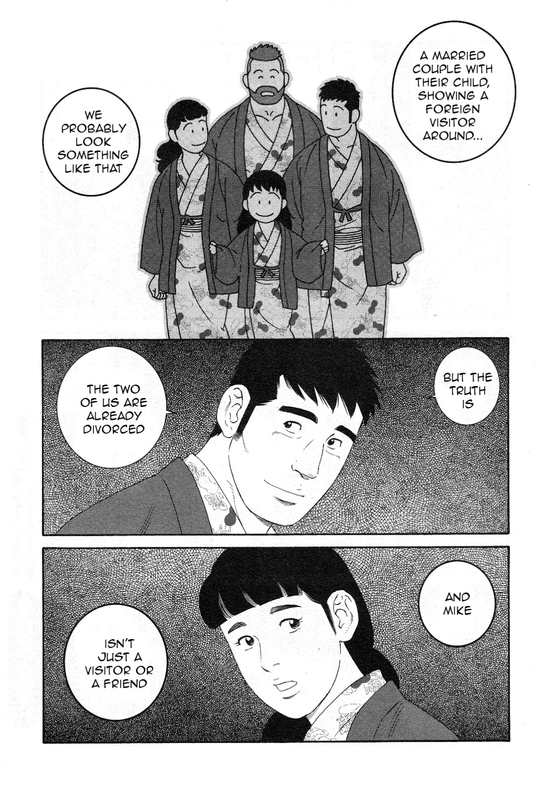 [ENG] Gengoroh Tagame 田亀源五郎 – My Brother's Husband 16: Onsen - Read ...