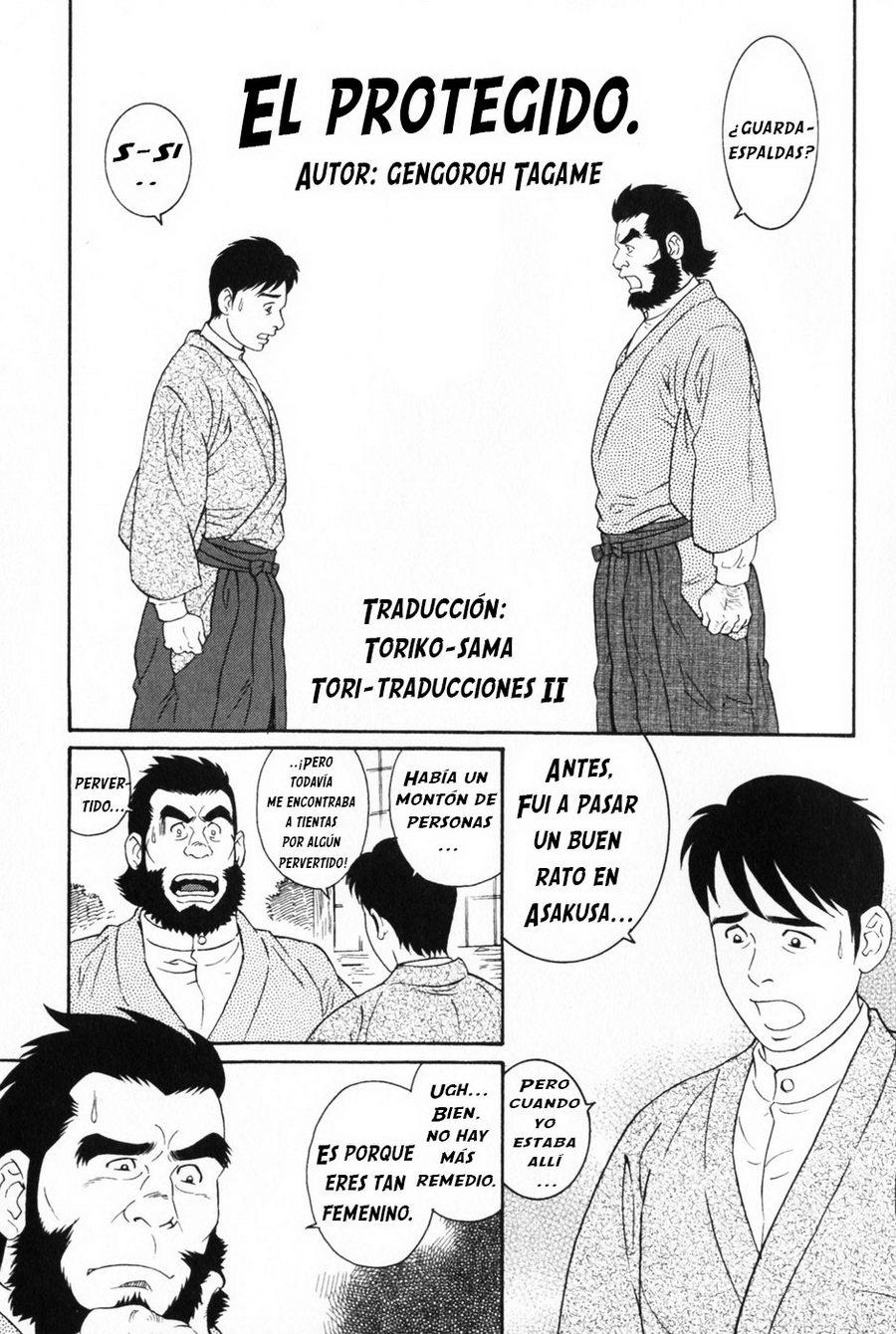 [SPA] Gengoroh Tagame 田亀源五郎 – El Protegido - Read Bara Manga Online