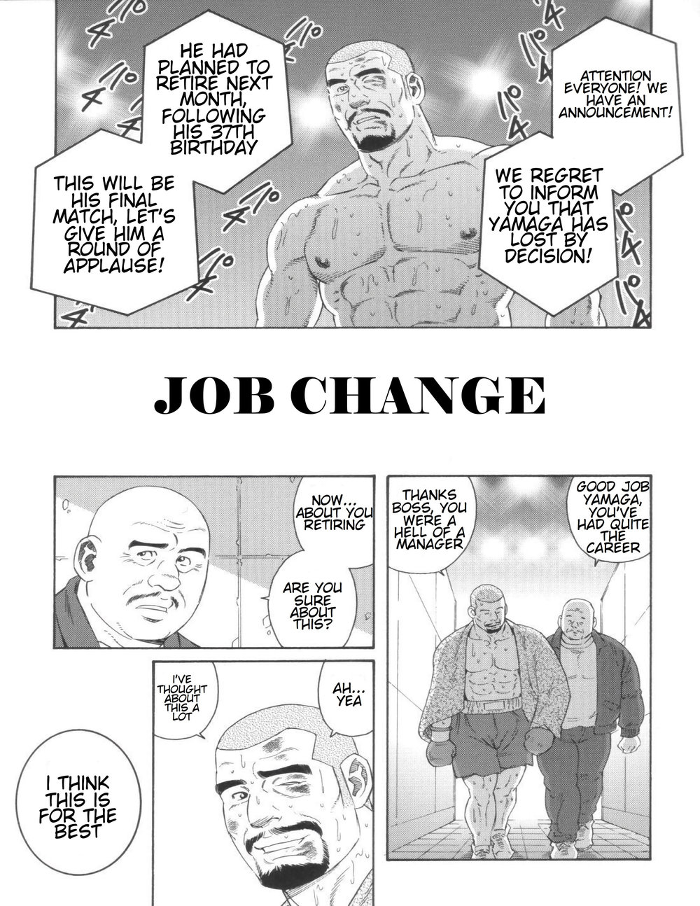 [ENG] Gengoroh Tagame 田亀源五郎 – Job Change - Read Bara Manga Online