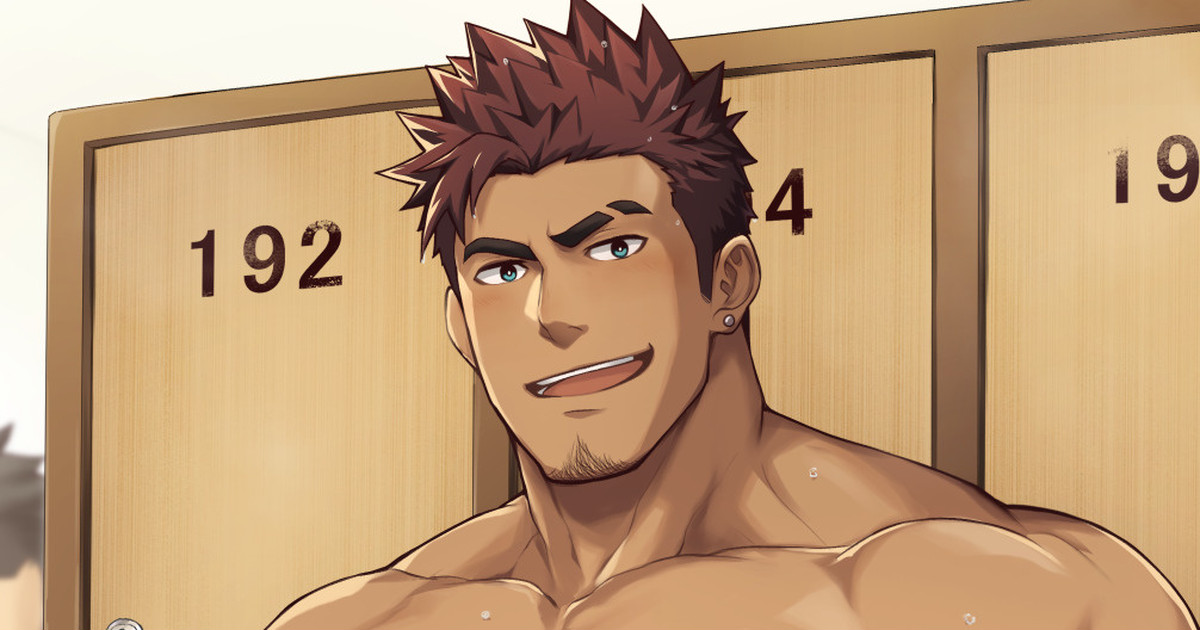 [CG/Art] Zifu ジフ – Sentou Agari ni 銭湯上がりに - Read Bara Manga Online