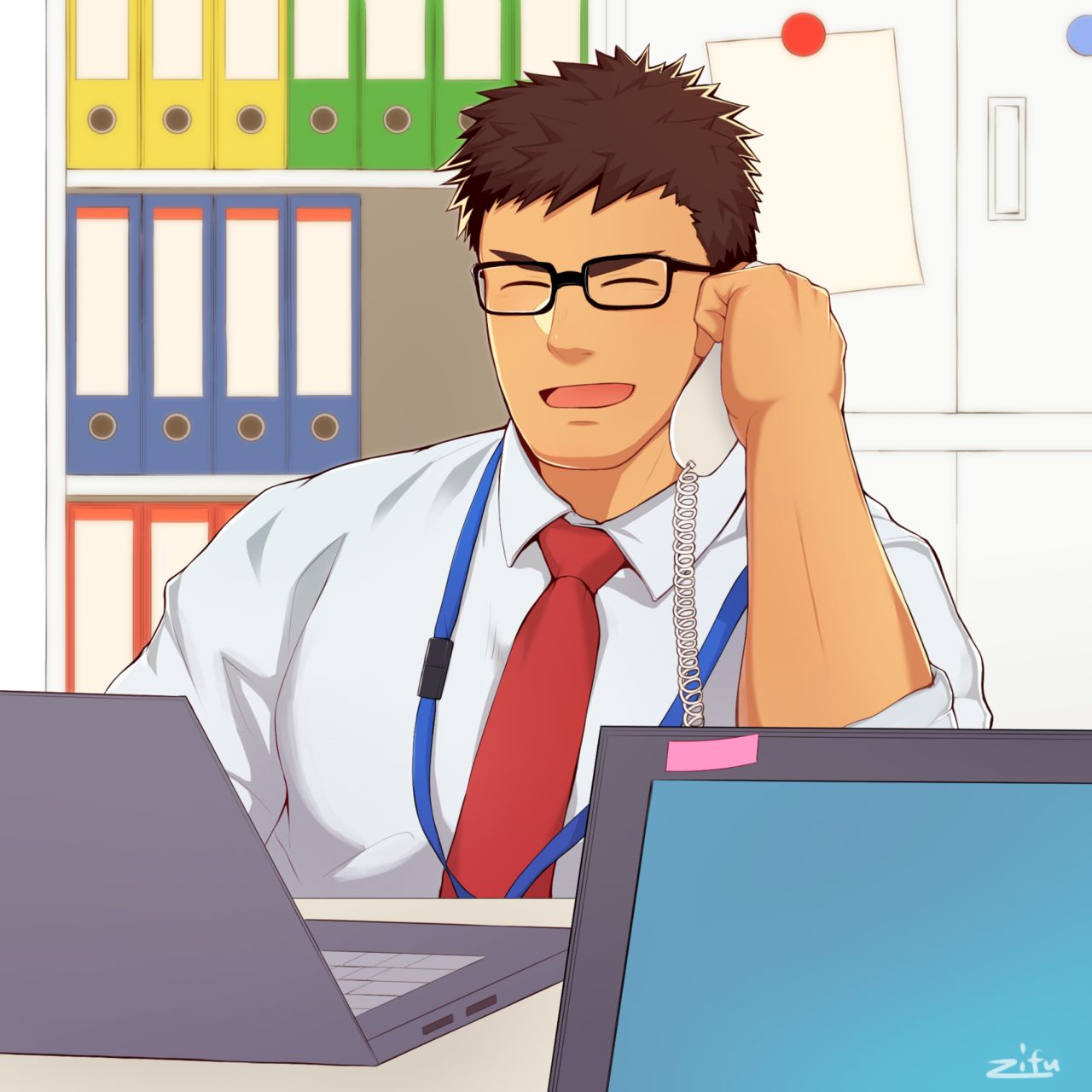 [CG/Art] Zifu ジフ – Show Time ショータイム - Read Bara Manga Online