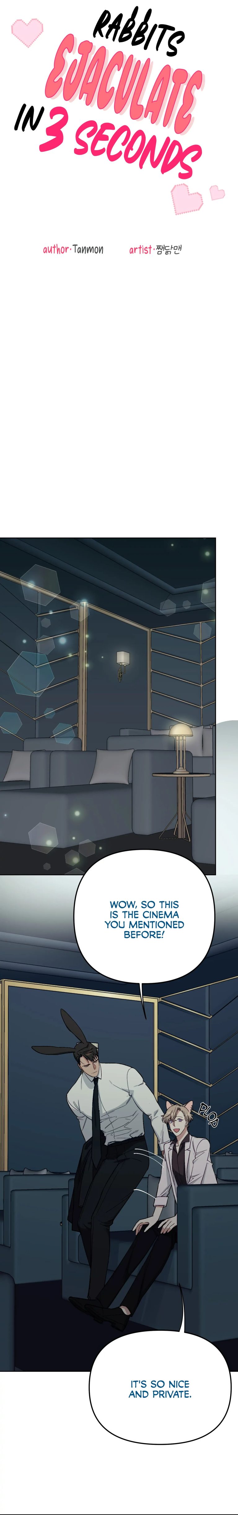 Tanmon 탄몬 Jjamdakman 쨈닭맨 Rabbits Ejaculate In 3 Seconds 02 08 - Read Bara Manga Online