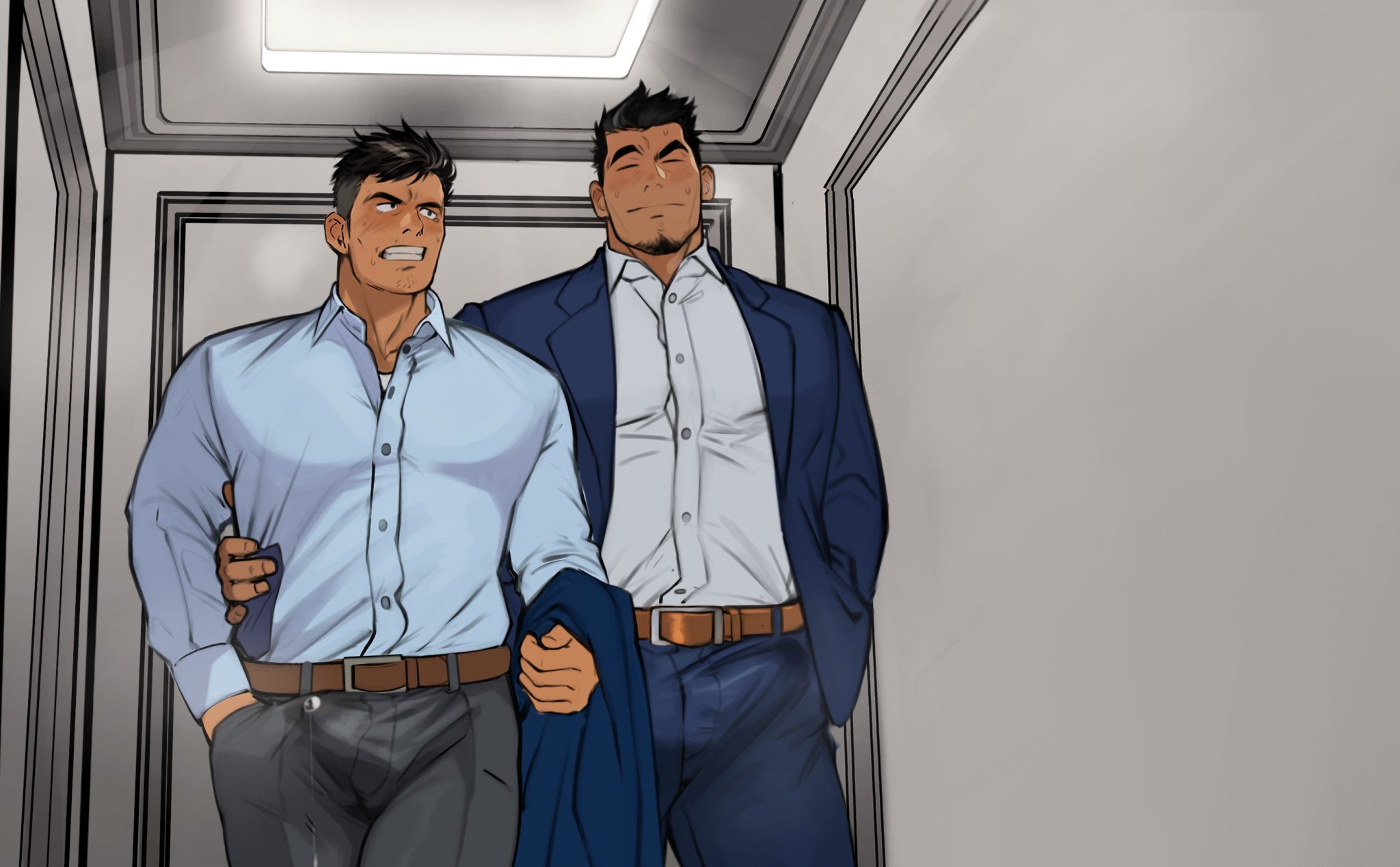 Togame 十亀 Icebanon Tarutoru Kou タルトル航 Elevator 12 - Read Bara Manga Online