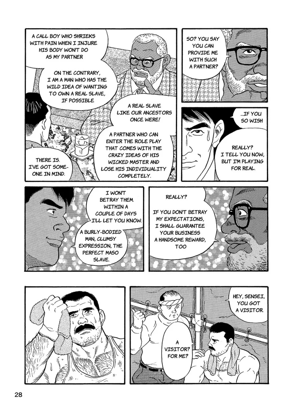 [ENG] Gengoroh Tagame 田亀源五郎 (Bear's Cave) – The Judo Teacher - Read ...