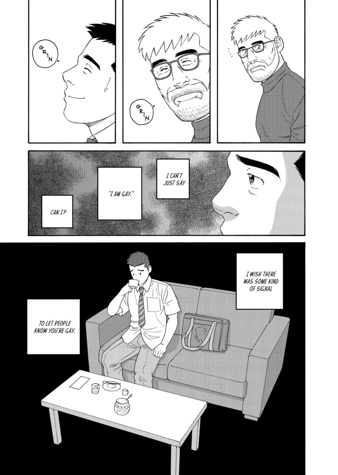 Gengoroh Tagame 田亀源五郎 Bear's Cave Our Colors 03 Confession 04 - Read ...